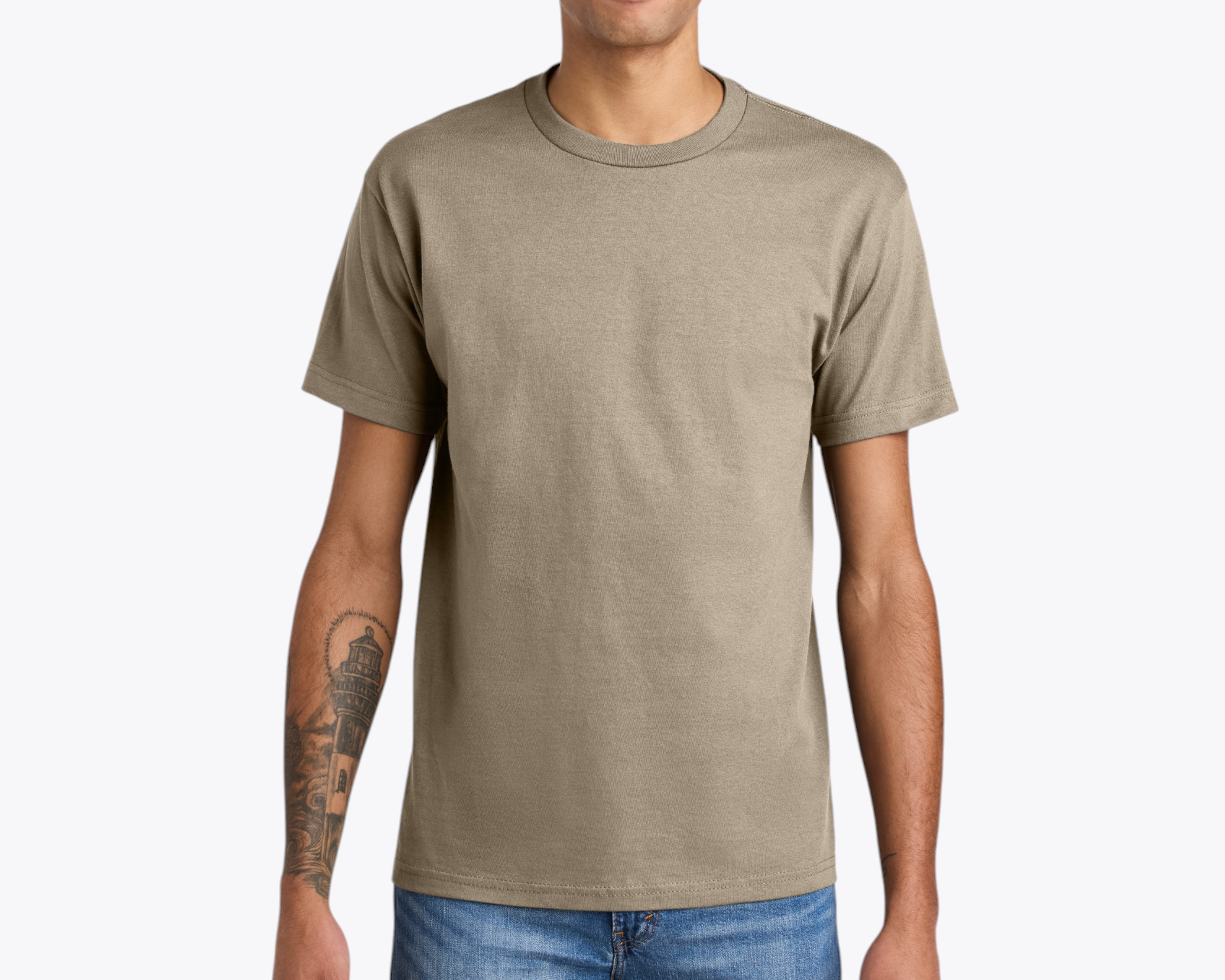 American Apparel 1301 - Unisex Heavyweight Cotton T-Shirt
